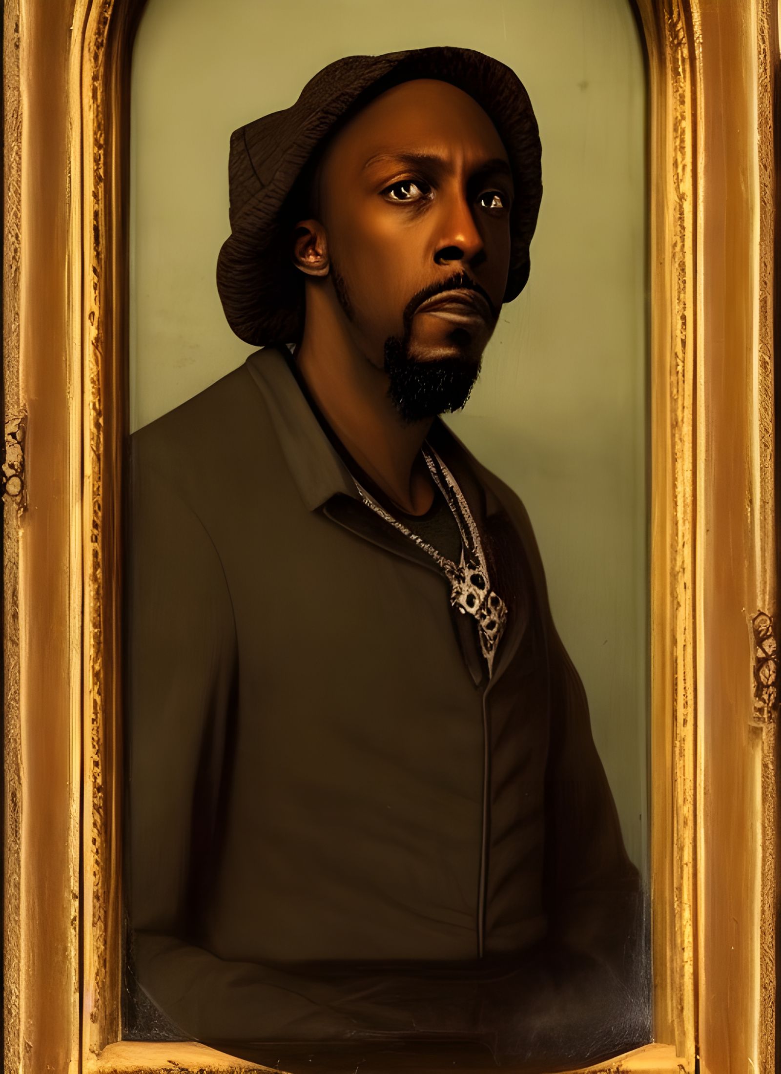 Omar Little (1588) - AI Generated Artwork - NightCafe Creator