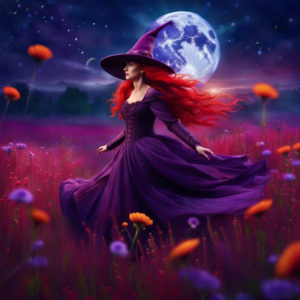 Witch-field - AI Generated Artwork - NightCafe Creator