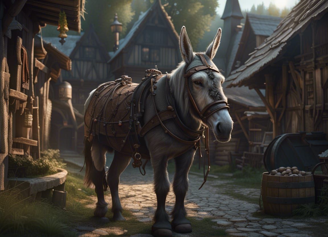 Mule - AI Generated Artwork - NightCafe Creator