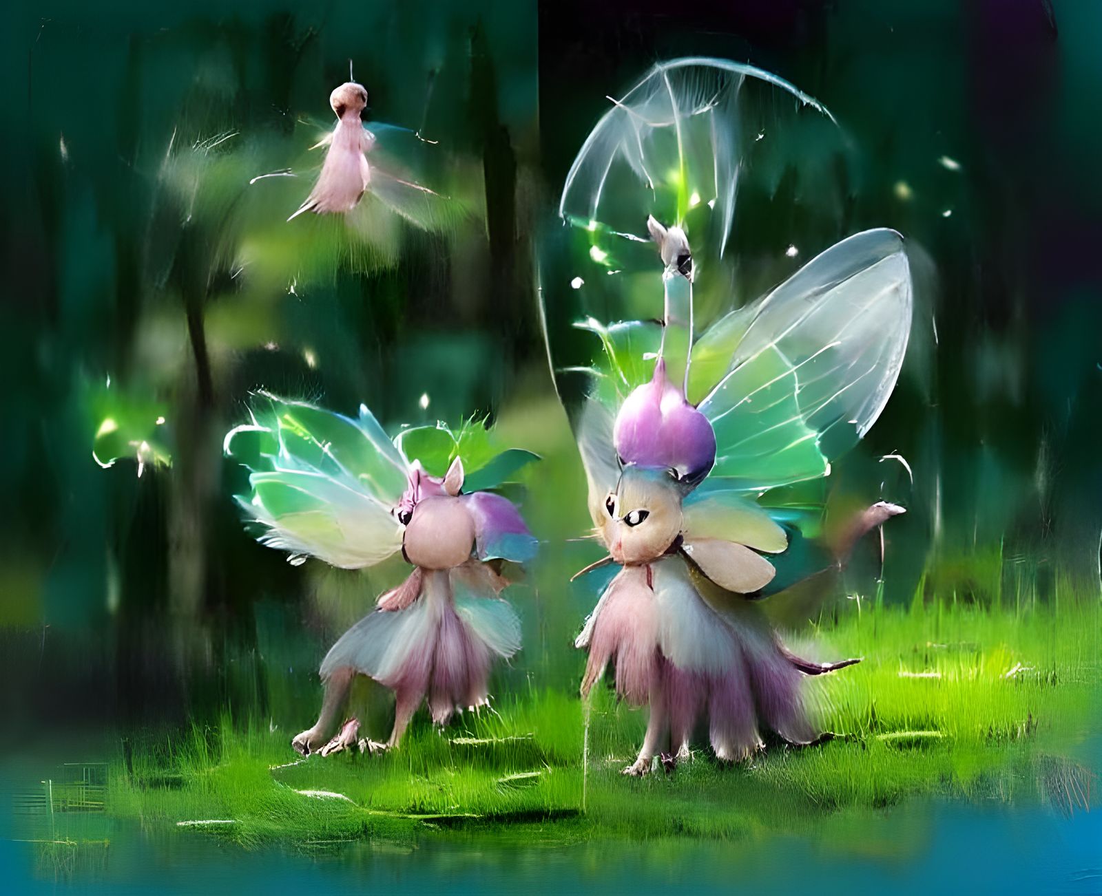 Fairy/Bug type pokemon concept art - Fairy/Bug type pokemon ...