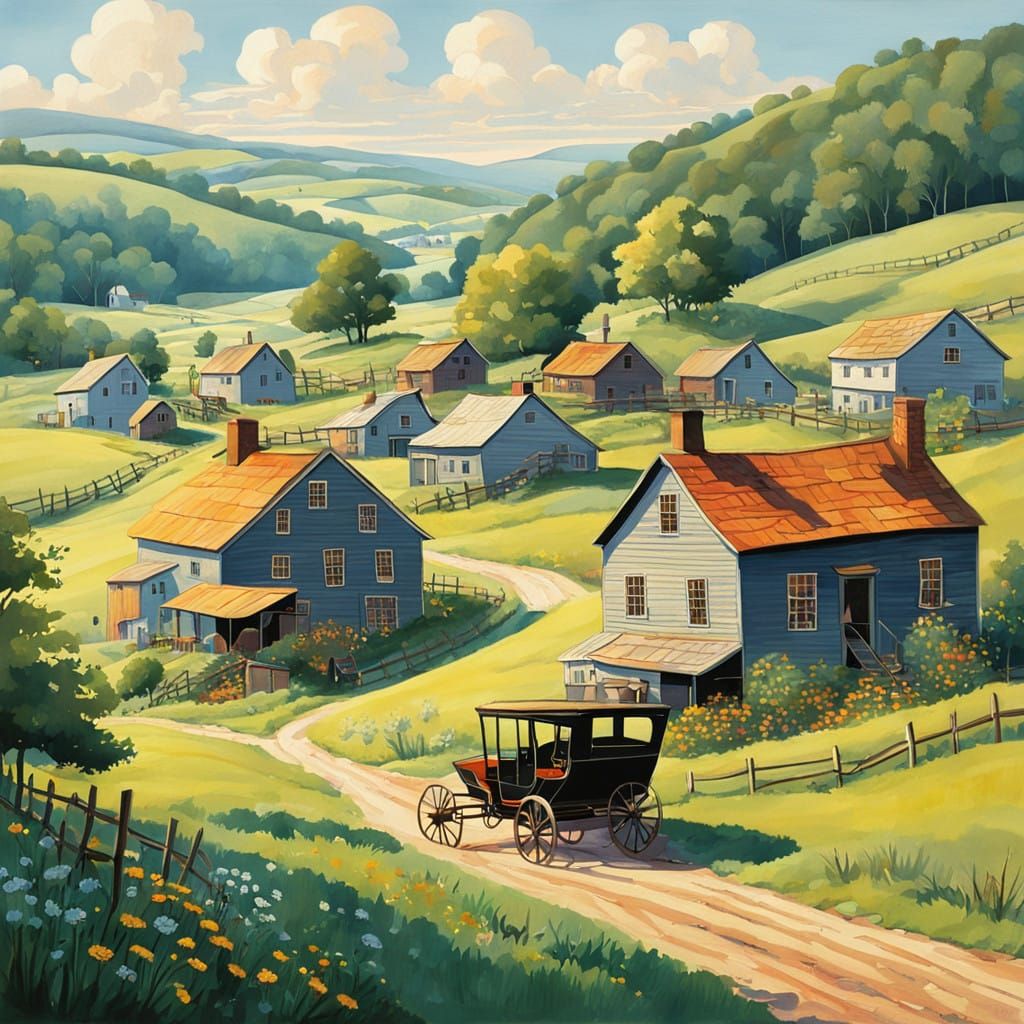 Amish village - Amish village