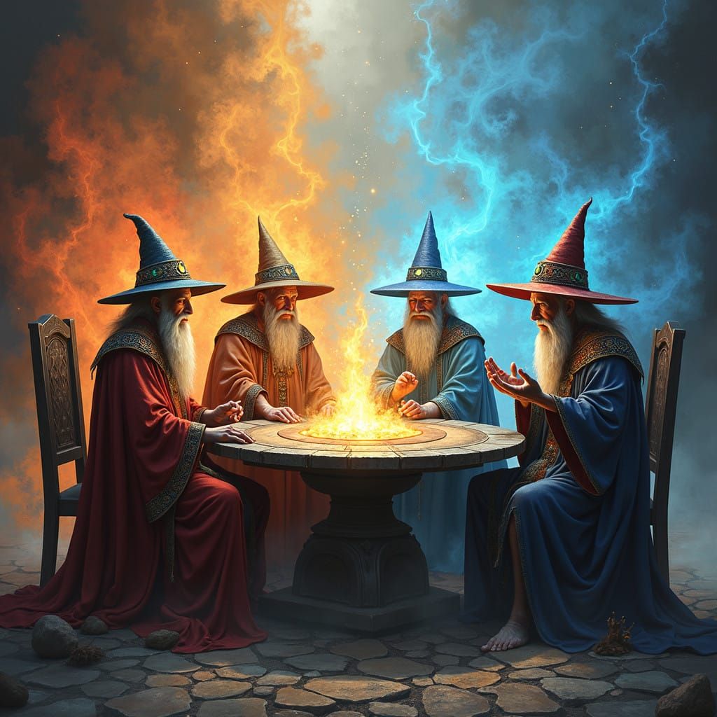 The Wizards Council - Wizards Channel Primal Elements in Anc...