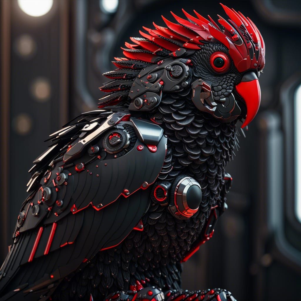 Clockwork cocky - AI Generated Artwork - NightCafe Creator