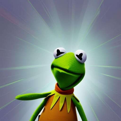 Kermit the frog praying to god, realistically - AI Generated Artwork ...