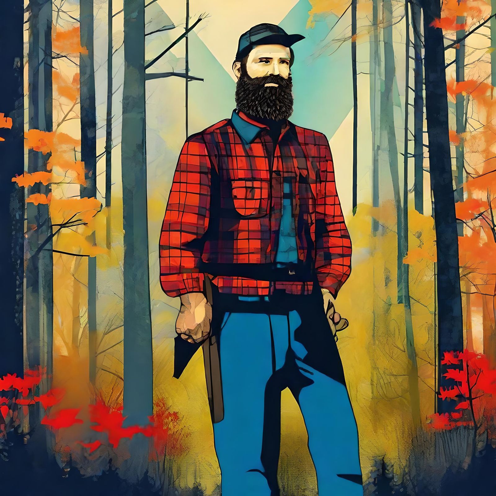 Lumberjack - AI Generated Artwork - NightCafe Creator