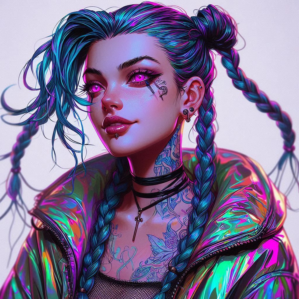 Iconic Jinx x) - AI Generated Artwork - NightCafe Creator
