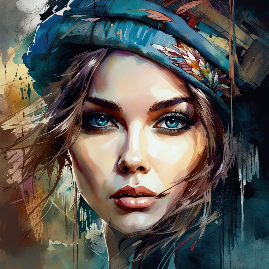 Woman - AI Generated Artwork - NightCafe Creator