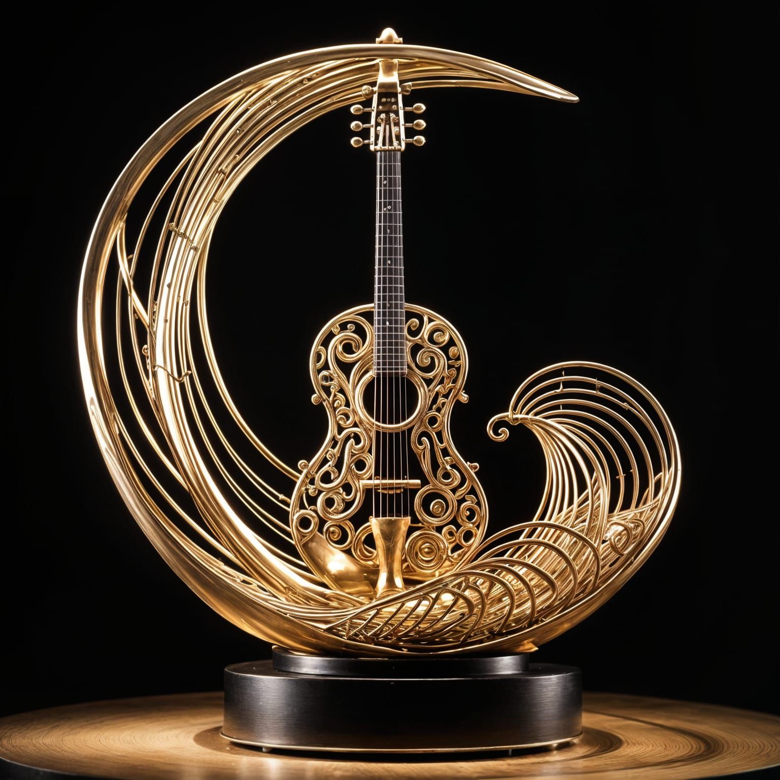 Vibrating Strings. - Vibrating Strings in Ethereal Glow