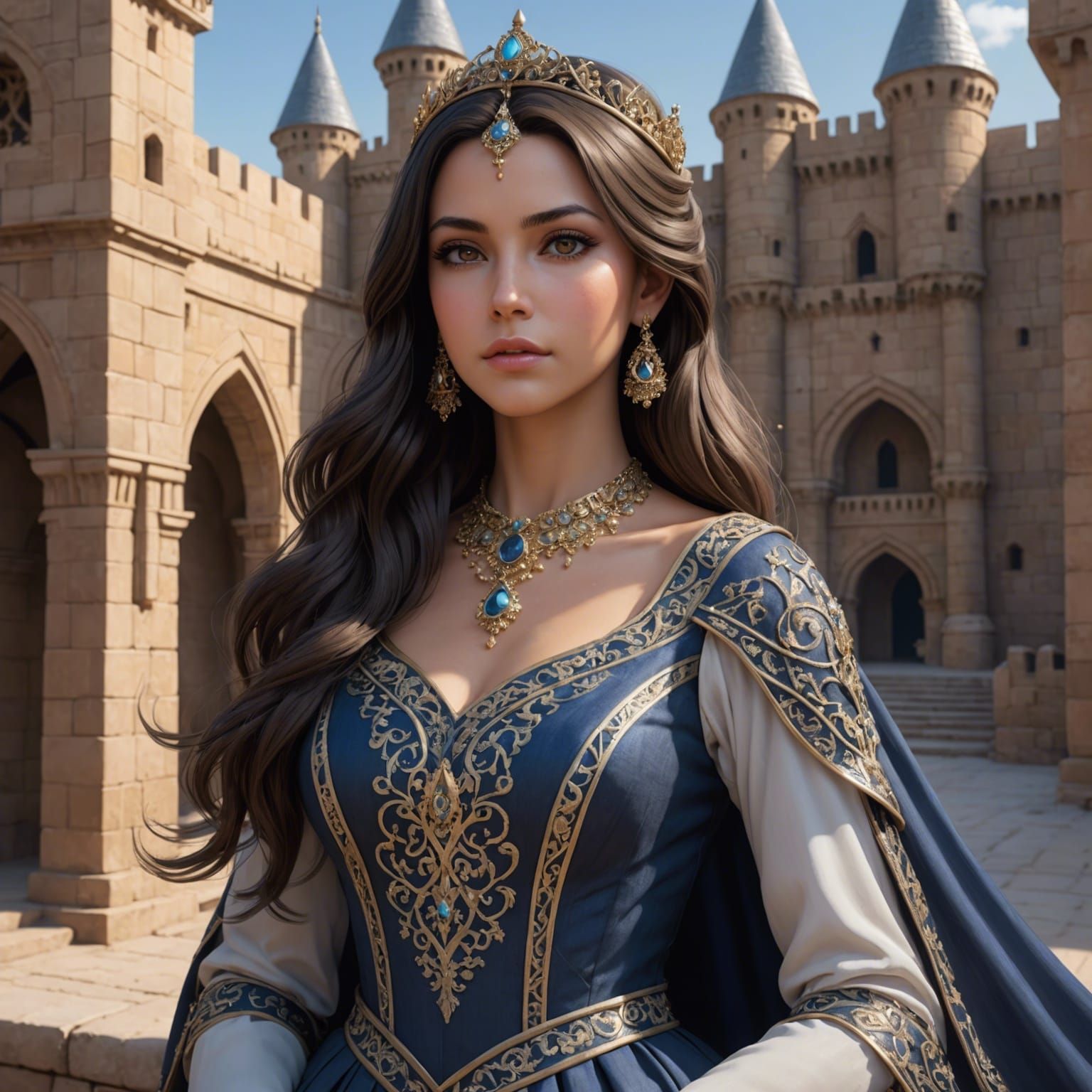 Regal Queen - AI Generated Artwork - NightCafe Creator