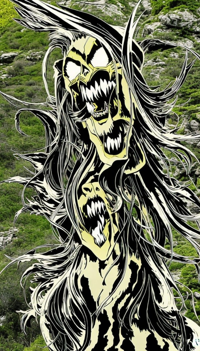 screaming banshee - AI Generated Artwork - NightCafe Creator