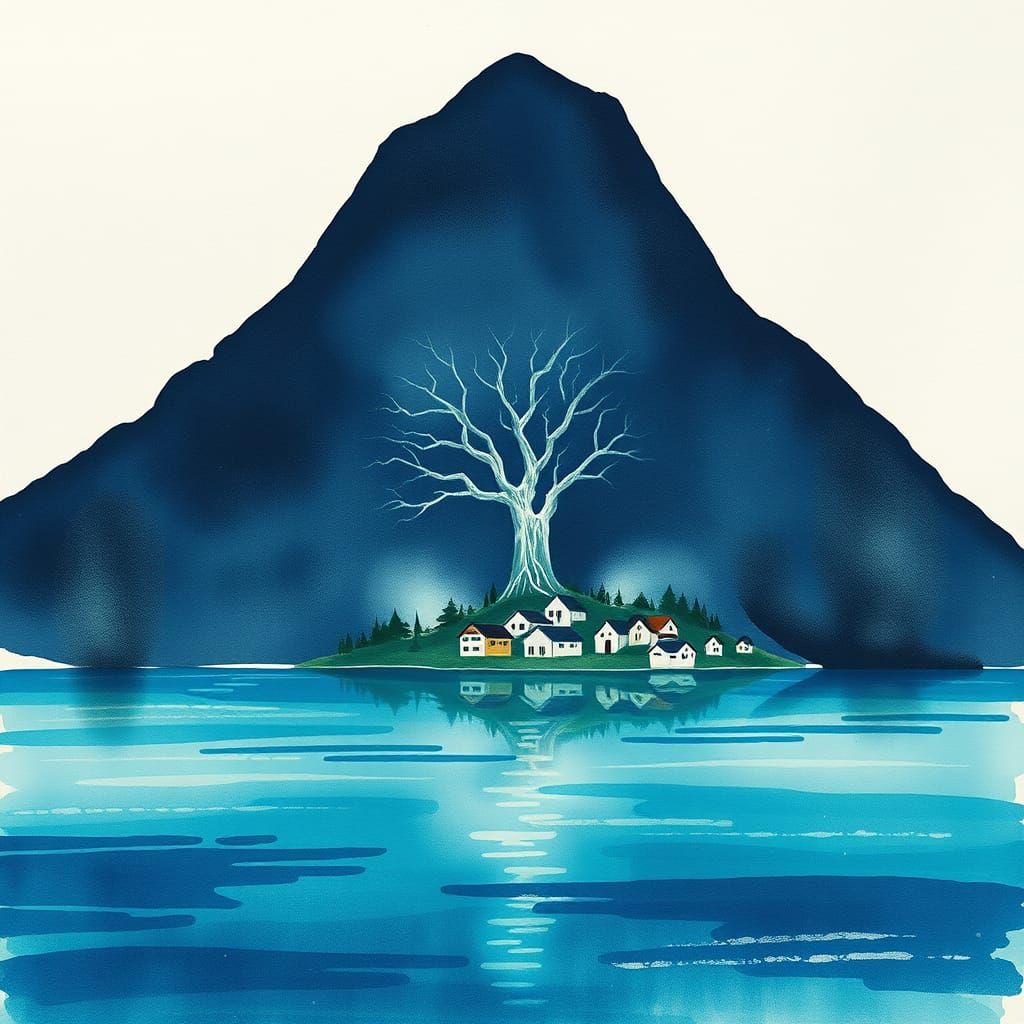 Majestic Magical Tree Guardian of the World in Whi... - AI Art