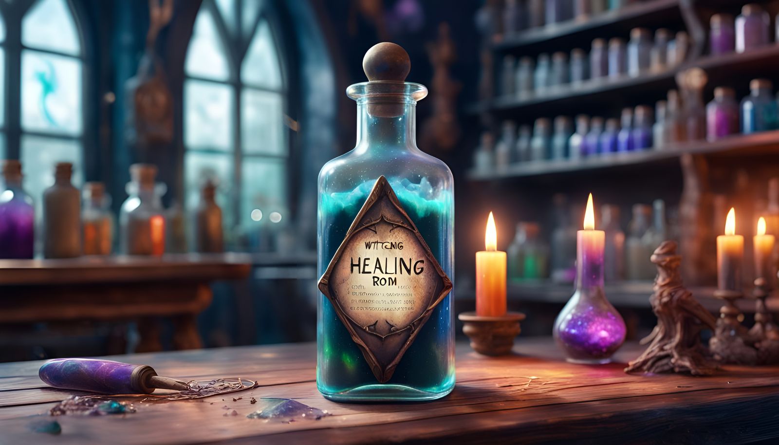 ⚗️ Healing potion ⚗️ - AI Generated Artwork - NightCafe Creator