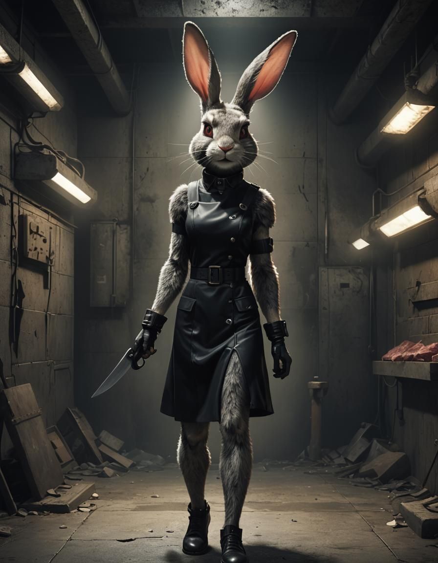 Rabbits - AI Generated Artwork - NightCafe Creator