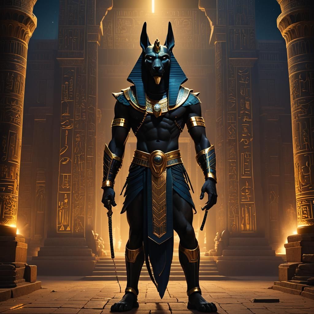 Anubis - AI Generated Artwork - NightCafe Creator