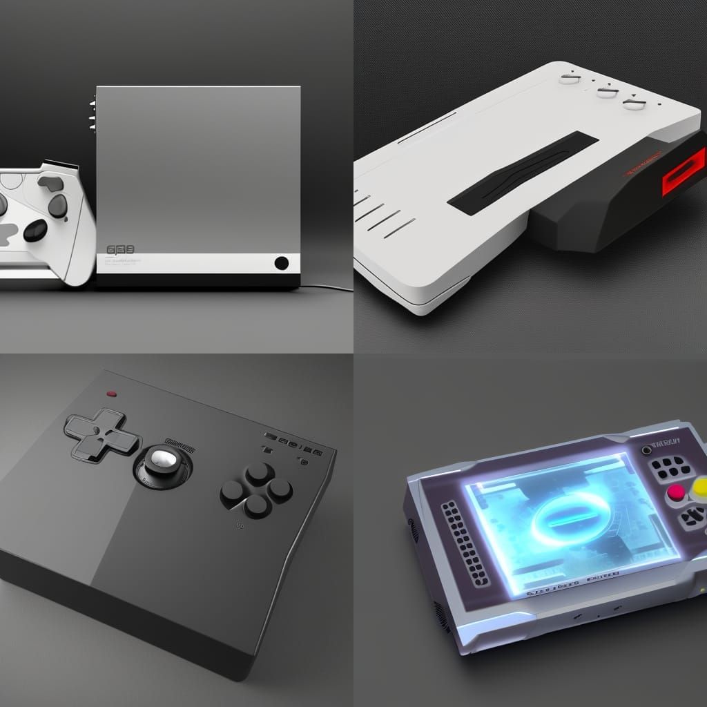Failed Video Game Console Prototypes - AI Generated Artwork - NightCafe ...