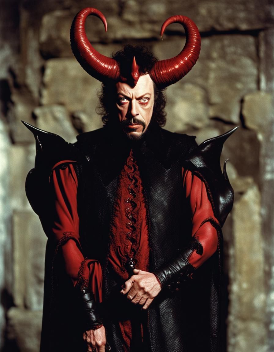 Tim Curry as The Devil in the film 'Legend', v2 - AI Generated Artwork ...