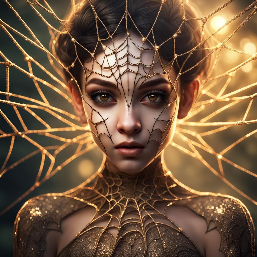 Spider Goddess - AI Generated Artwork - NightCafe Creator