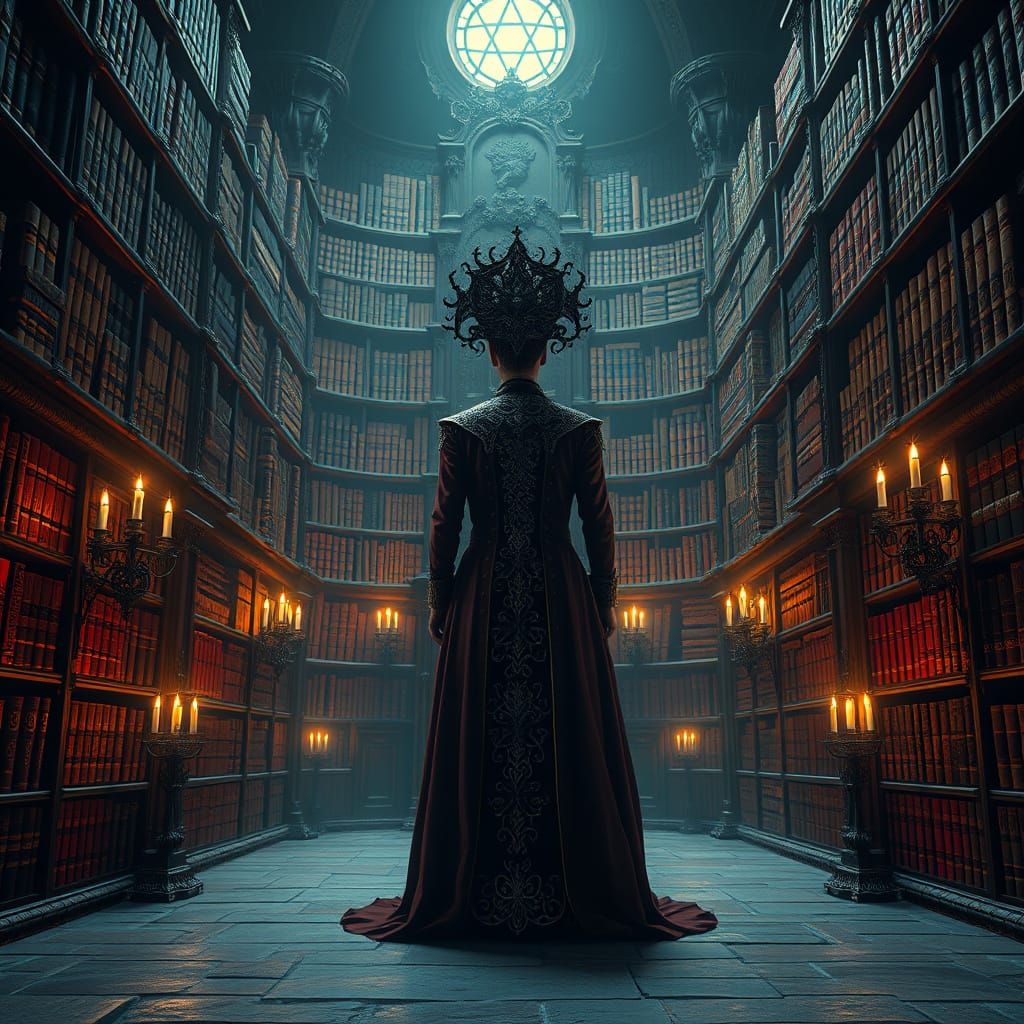 The Library - Mysterious Librarian of Hell's Grand Library