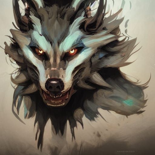 Werewolf - AI Generated Artwork - NightCafe Creator