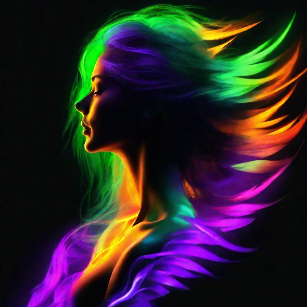 Tri colour magic - AI Generated Artwork - NightCafe Creator