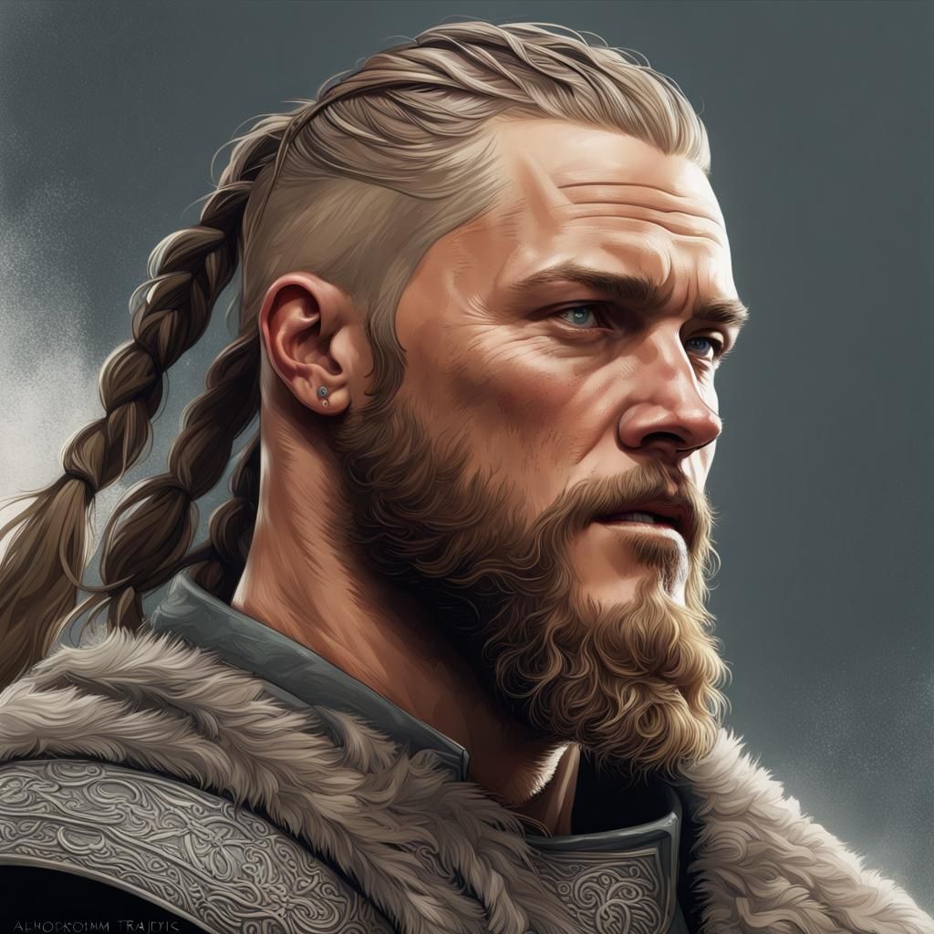 ragnar lothbrok travis fimmel - AI Generated Artwork - NightCafe Creator