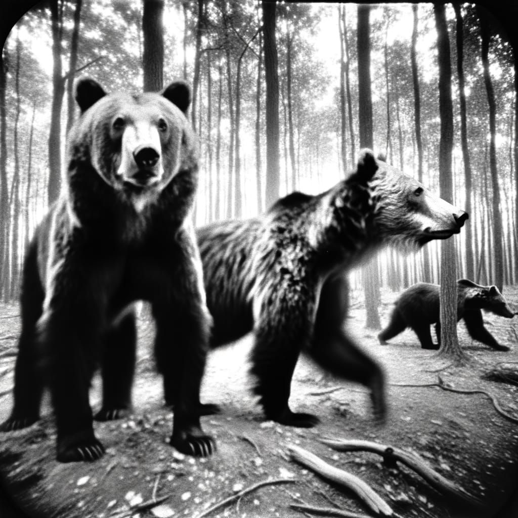 Bears - AI Generated Artwork - NightCafe Creator