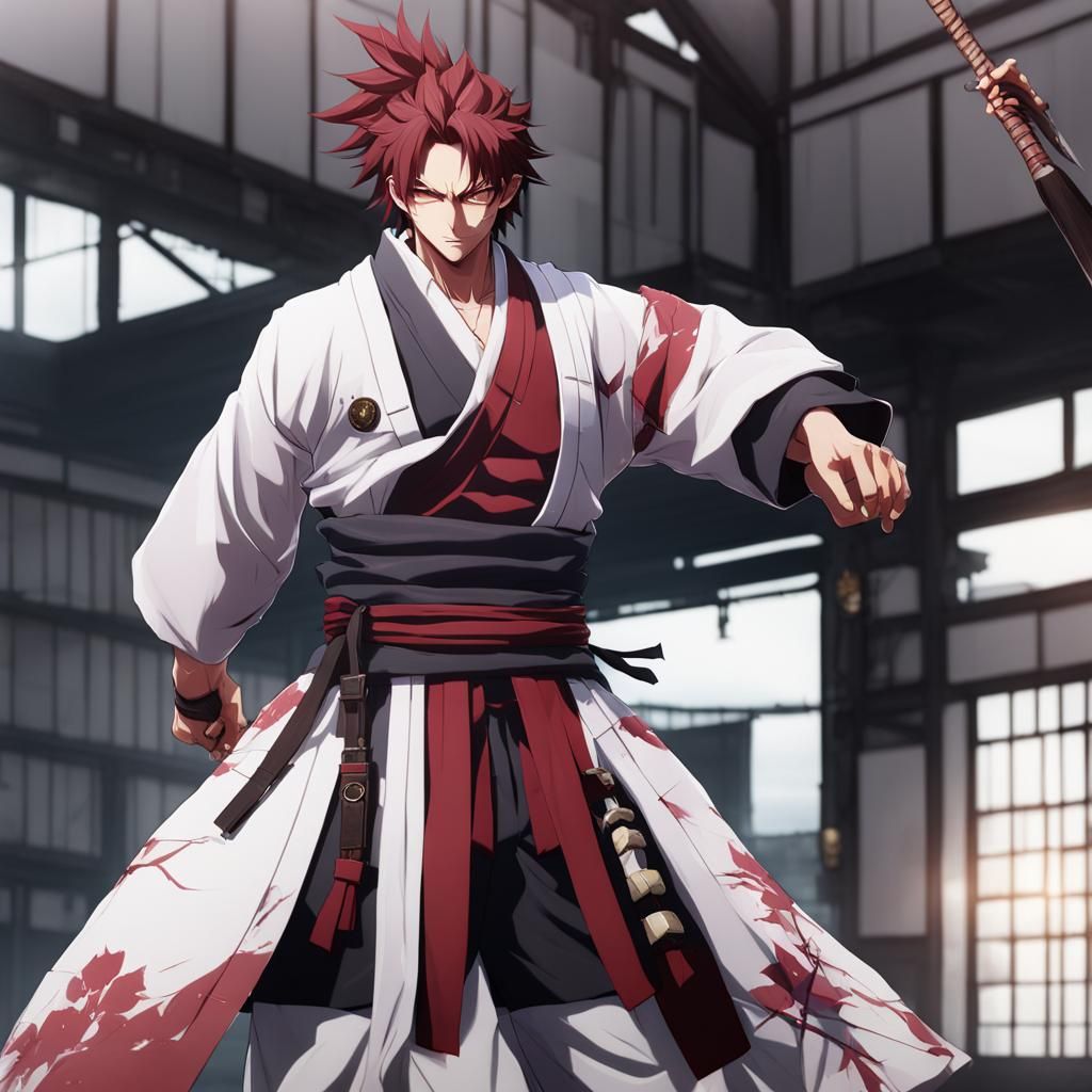 a teenage eijiro kirishima full body - AI Generated Artwork - NightCafe ...