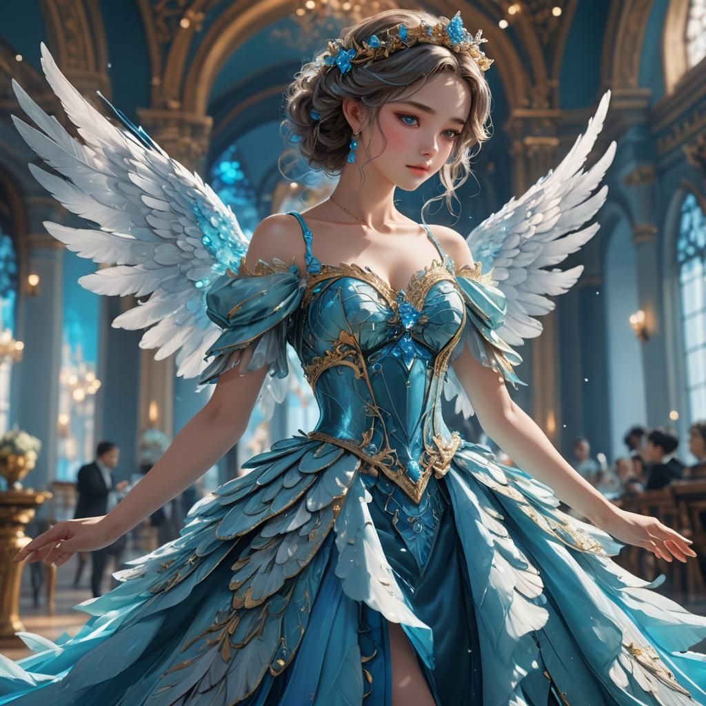 A beautiful cloud queen - AI Generated Artwork - NightCafe Creator