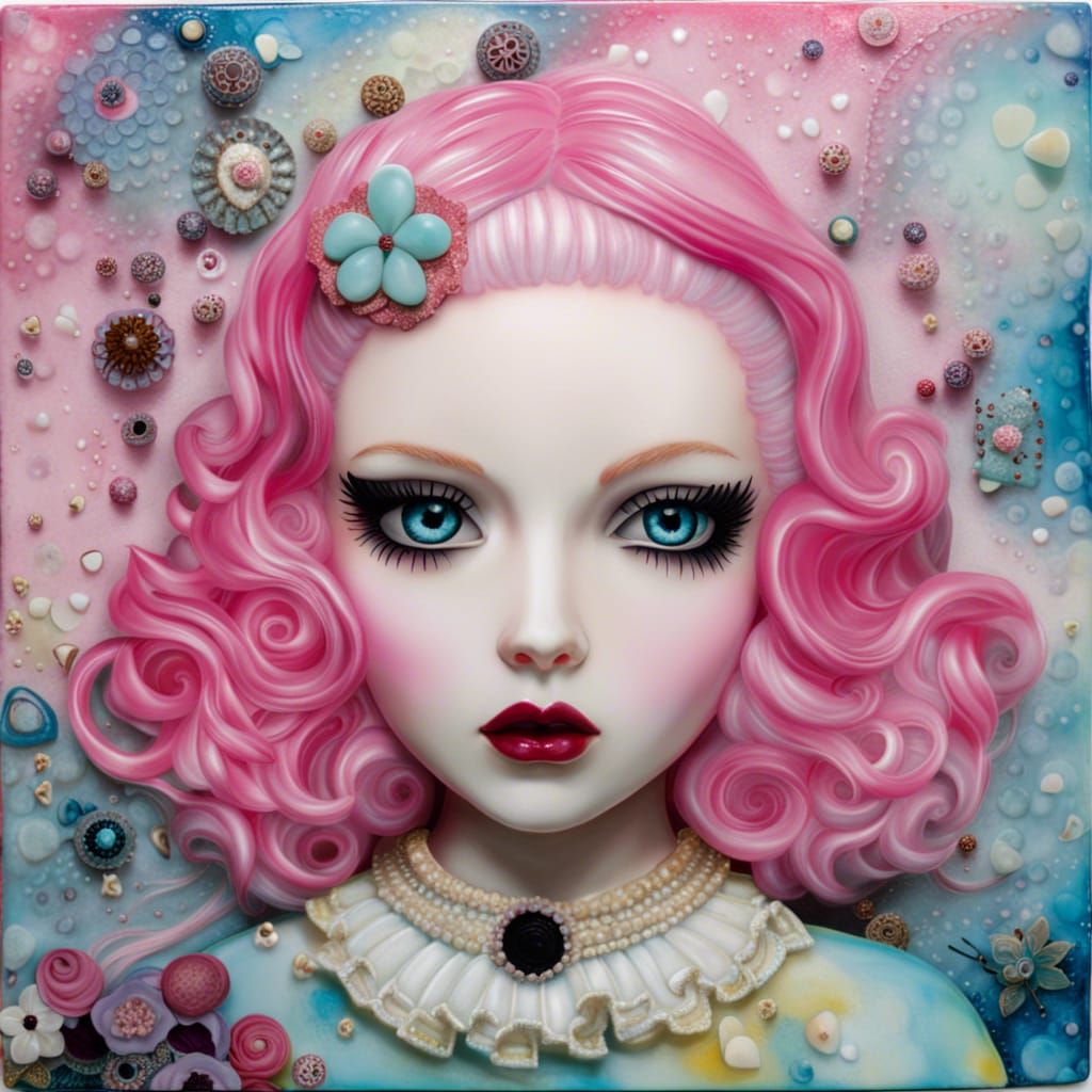 Alice in a Sugary Dreamscape - AI Generated Artwork - NightCafe Creator