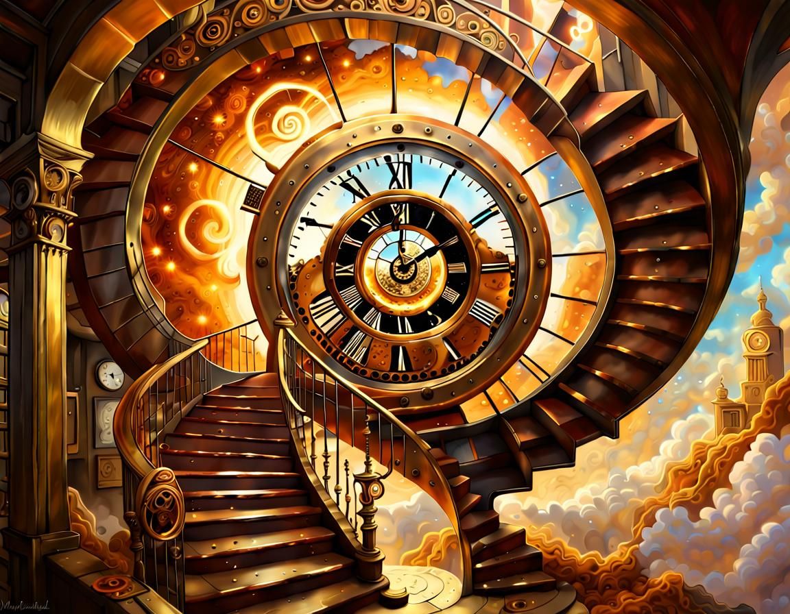 Twisted Time 6 - AI Generated Artwork - NightCafe Creator