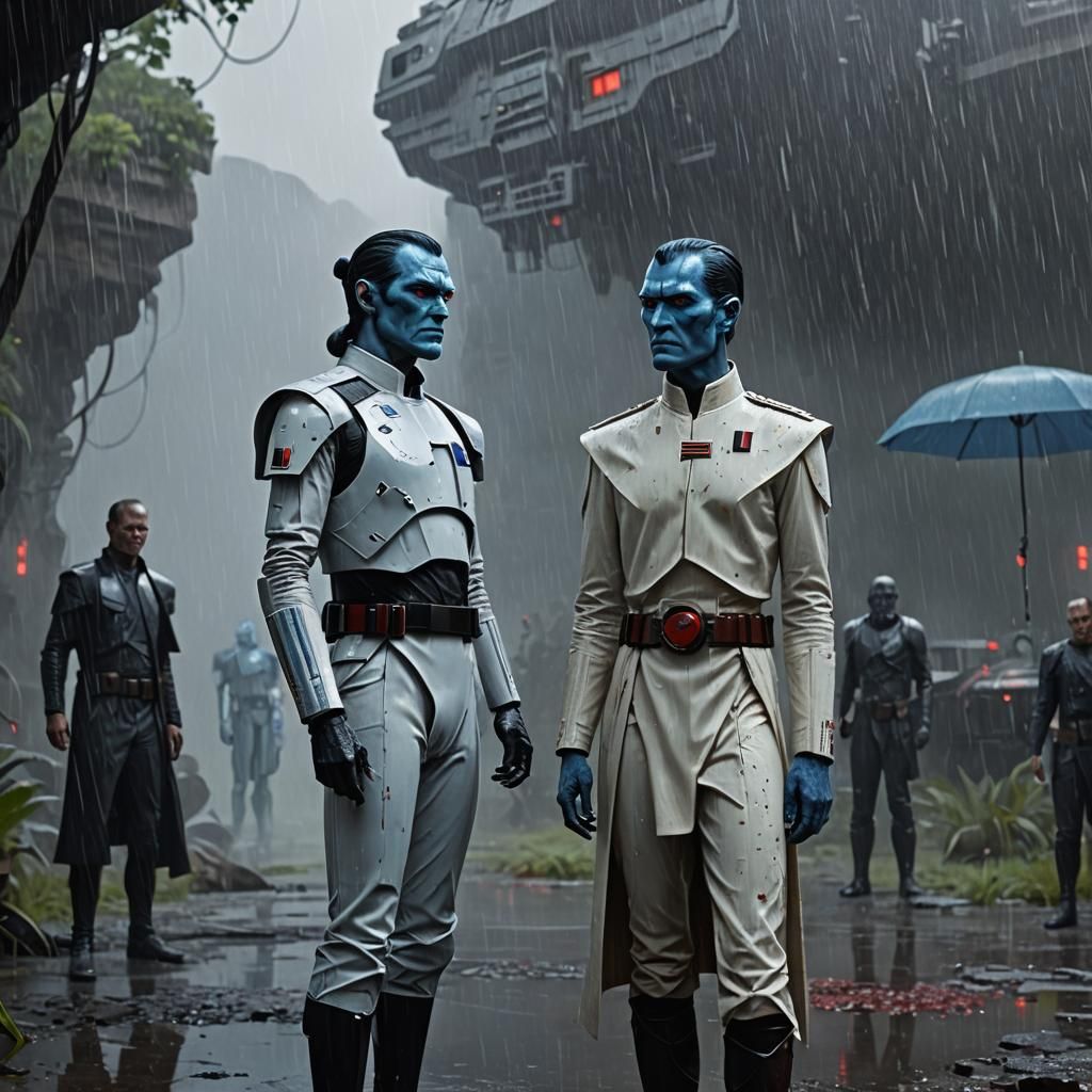 Chiss Ascendancy - AI Generated Artwork - NightCafe Creator