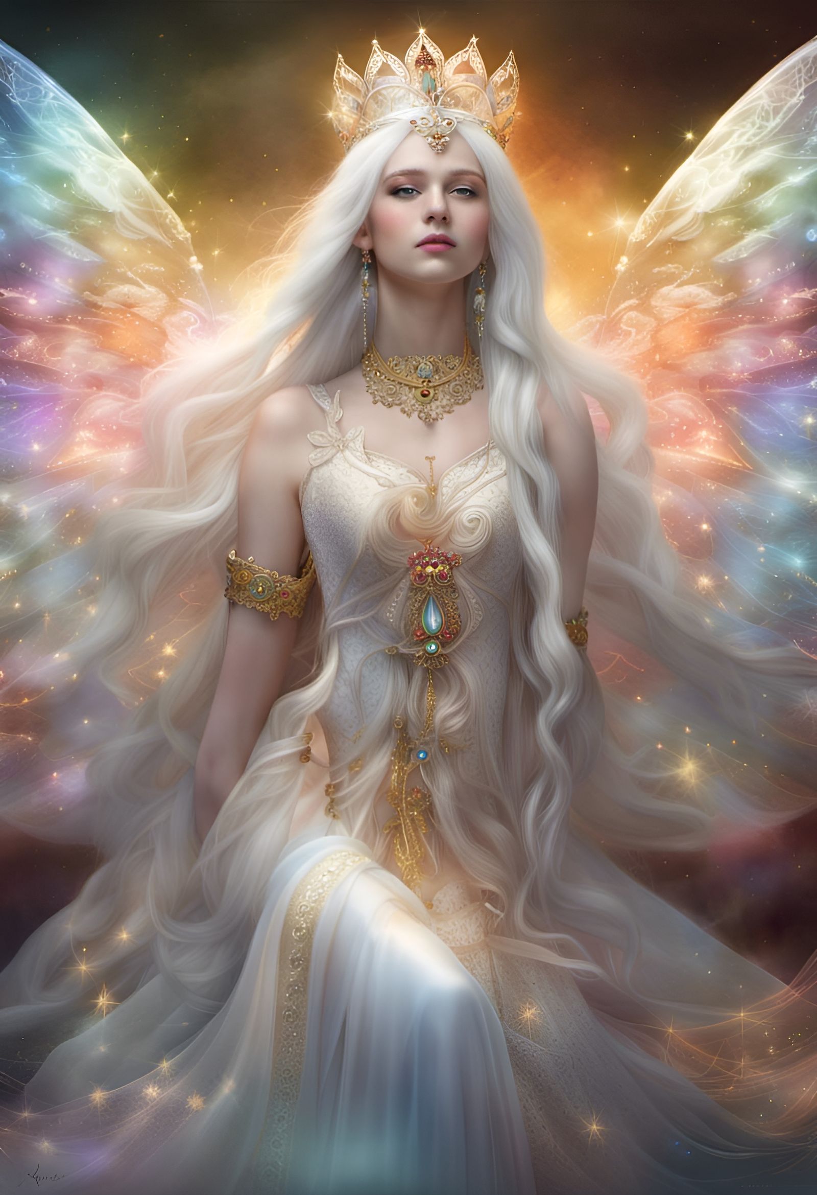 Celestial Princess - AI Generated Artwork - NightCafe Creator