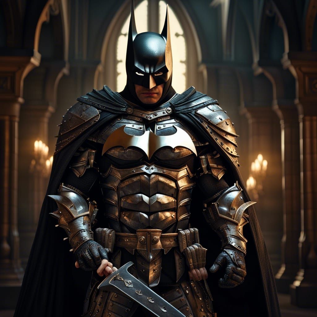 Medieval Batman - AI Generated Artwork - NightCafe Creator