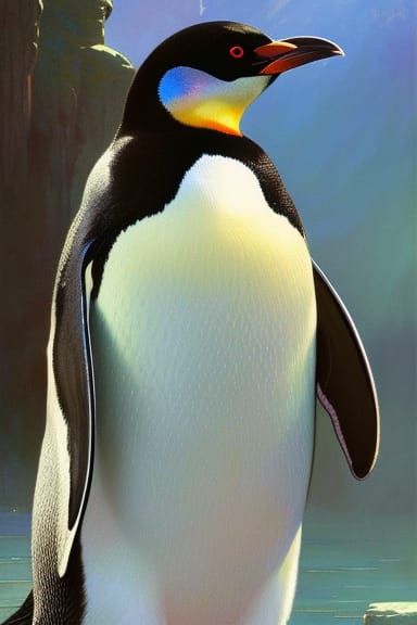 Penguin - AI Generated Artwork - NightCafe Creator