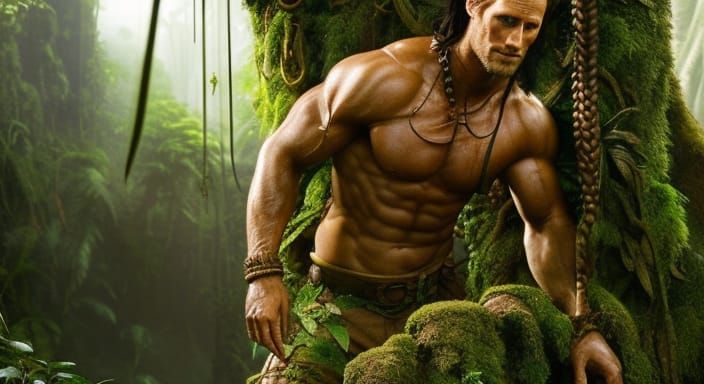 Tarzan - AI Generated Artwork - NightCafe Creator