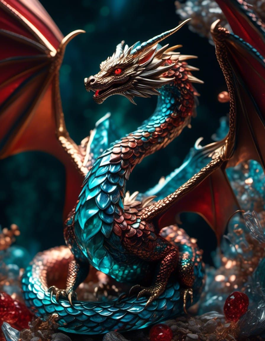 Dragon - AI Generated Artwork - NightCafe Creator