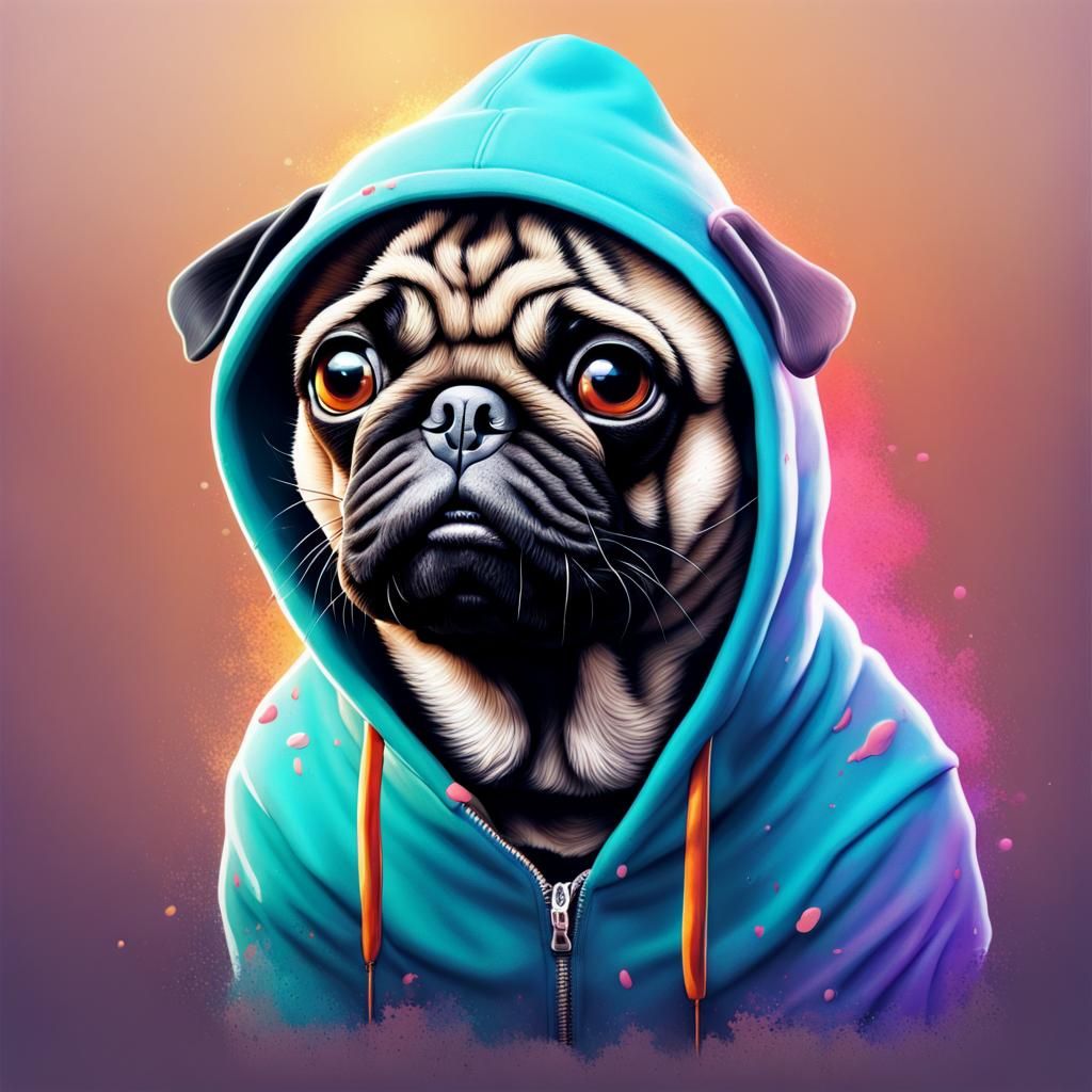 Phug Life - AI Generated Artwork - NightCafe Creator