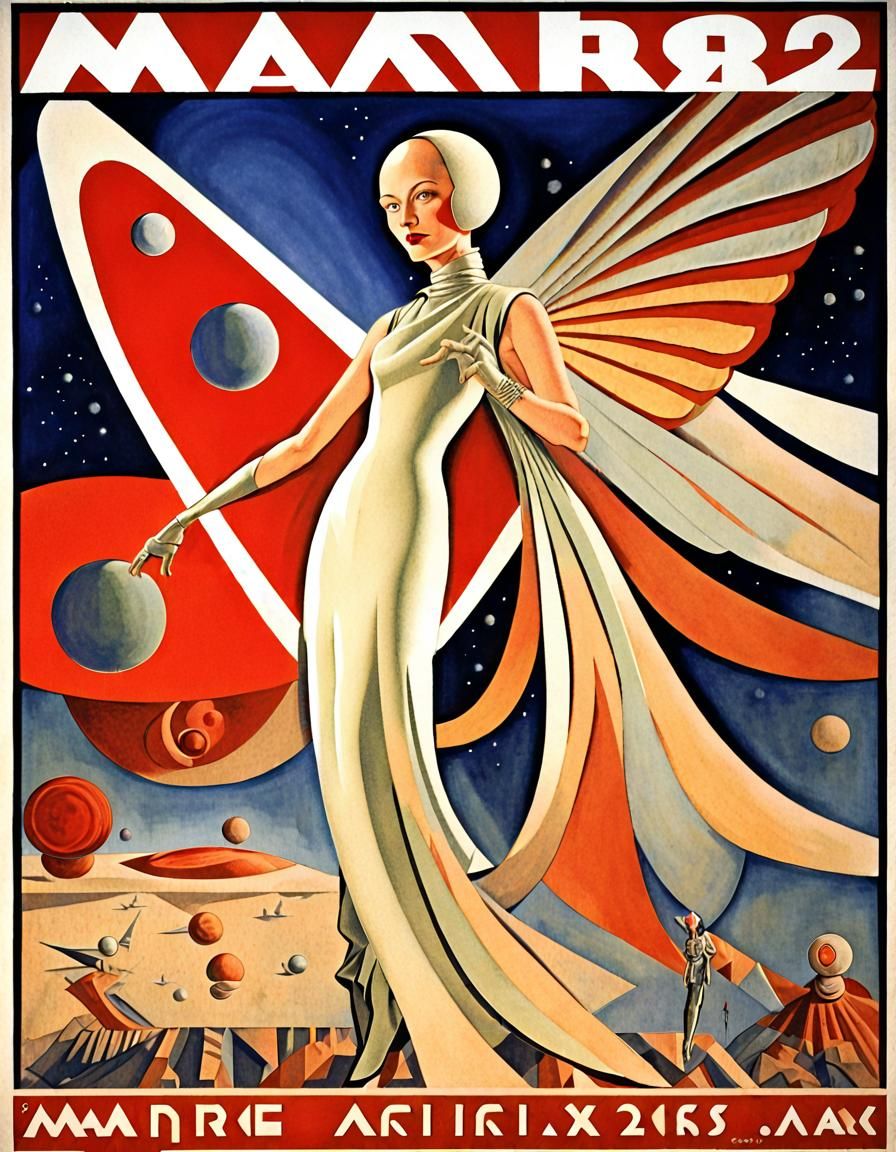 Mars Fashion Show 2205 - AI Generated Artwork - NightCafe Creator