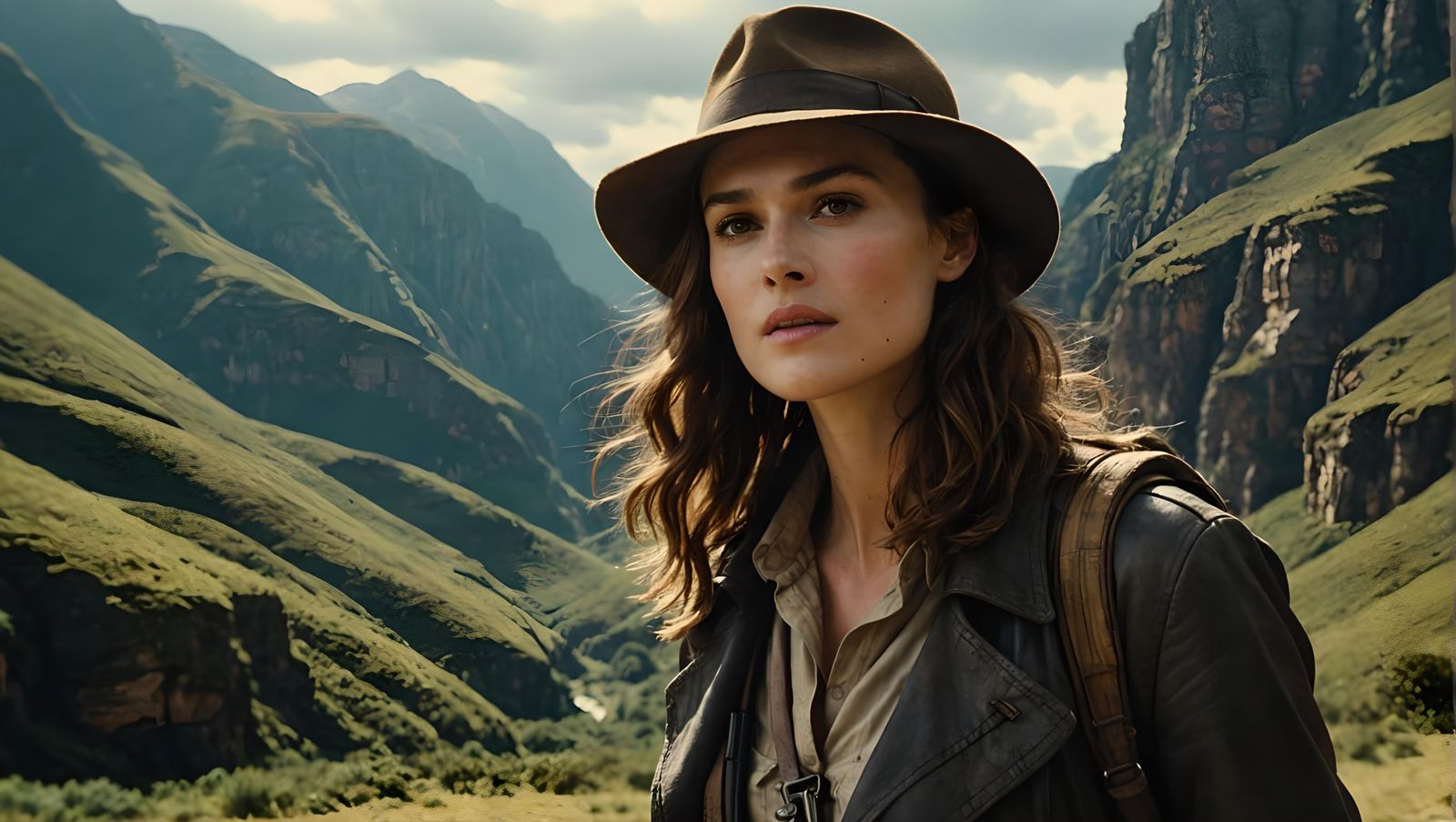 "Keira Knightley" as Indiana Jones - AI Generated Artwork - NightCafe ...