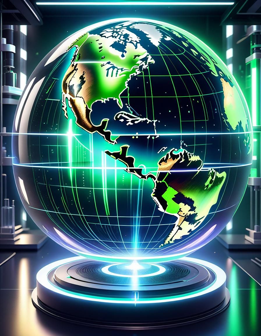 earth globe 3d map - AI Generated Artwork - NightCafe Creator