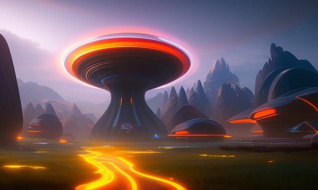 Spore Manifesting - AI Generated Artwork - NightCafe Creator