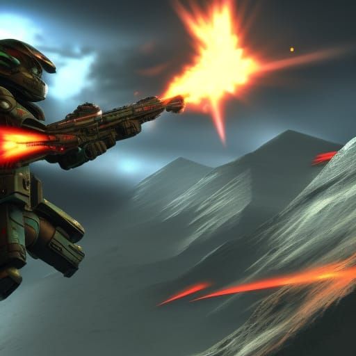 Master Chief - AI Generated Artwork - NightCafe Creator