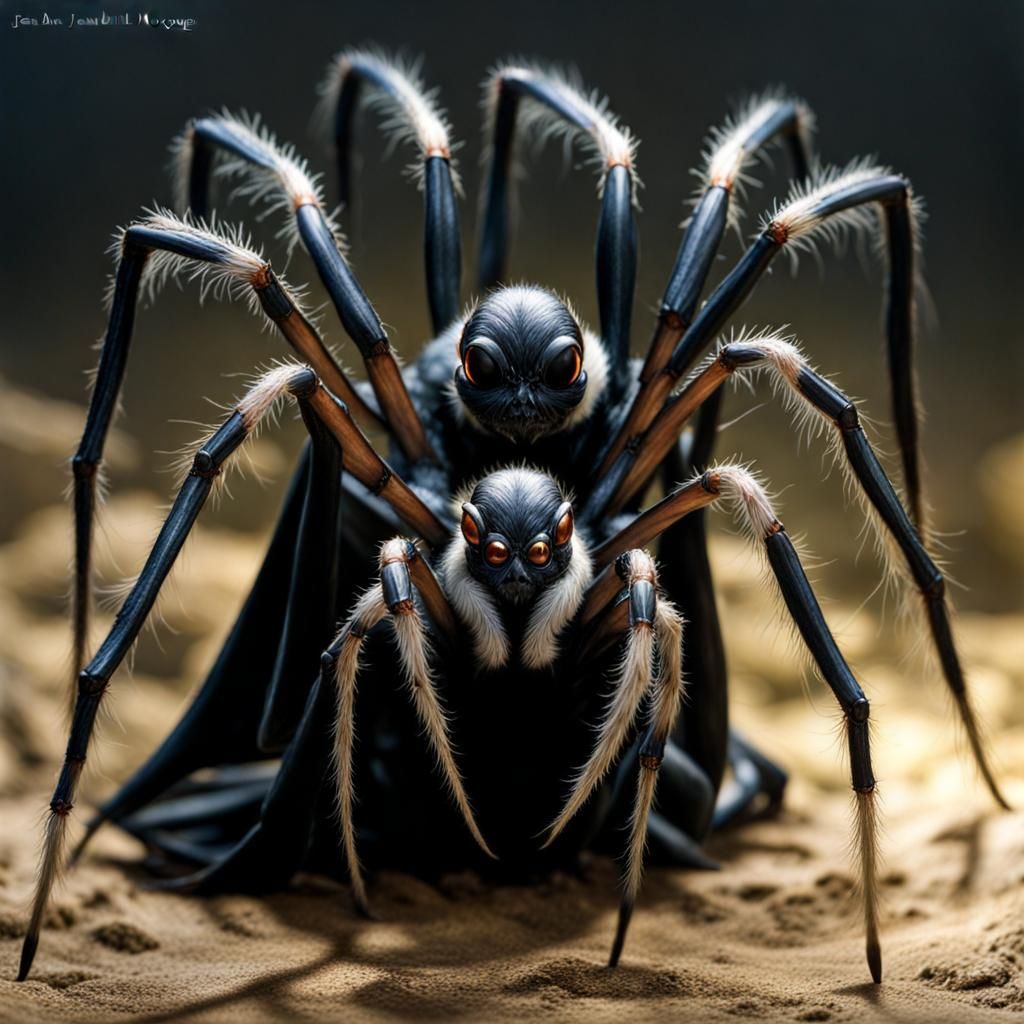 Fey Spider - AI Generated Artwork - NightCafe Creator
