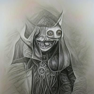 masked necromancer enters your nightmares; Belkis Ayón; dark pencil ...