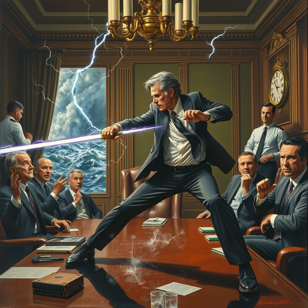 BOARDROOM WARRIOR IN STORMY SEAS - BOARDROOM WARRIOR IN STO...