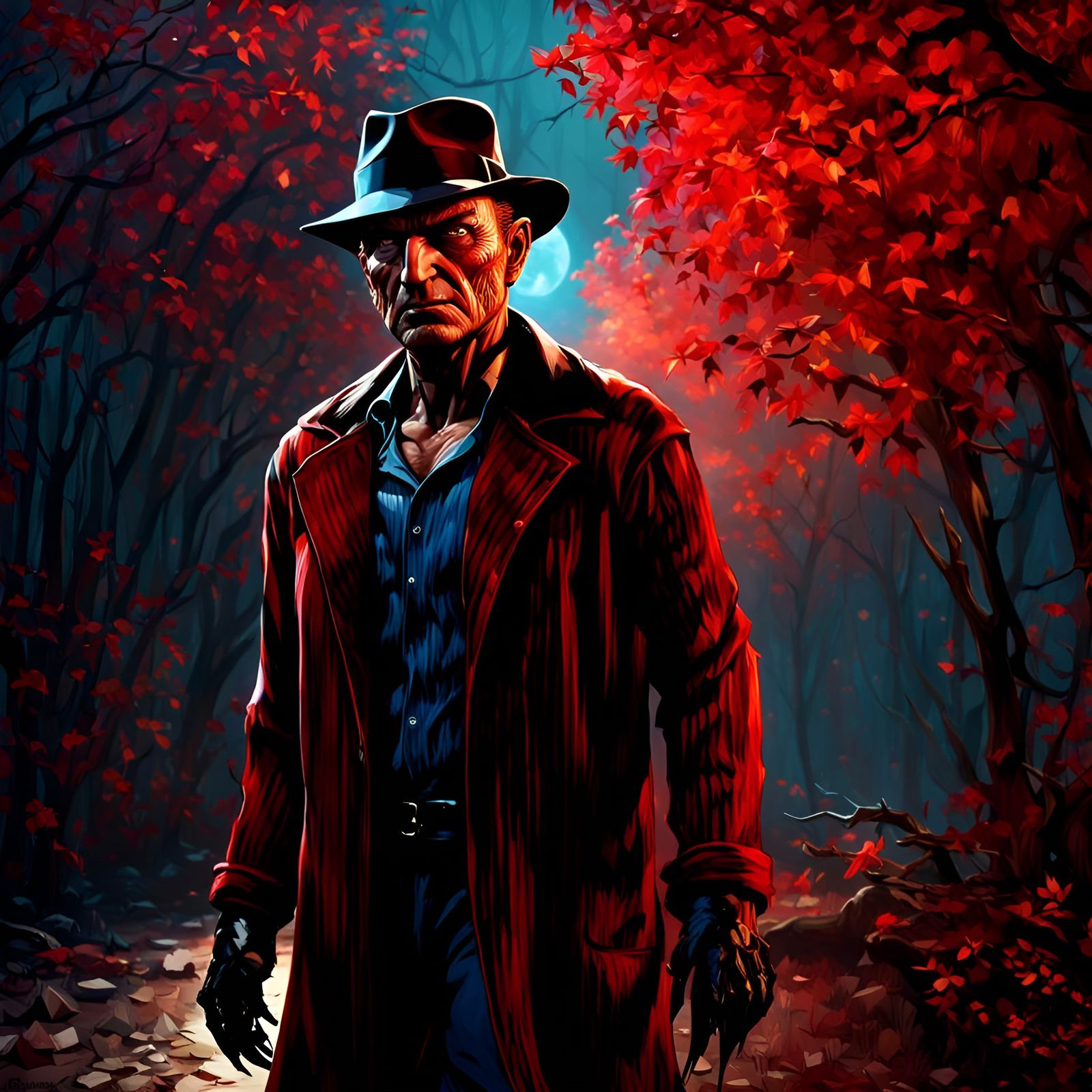Freddy Krueger - AI Generated Artwork - NightCafe Creator