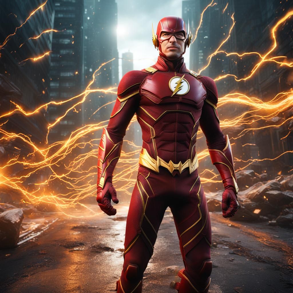 flash superhero - AI Generated Artwork - NightCafe Creator