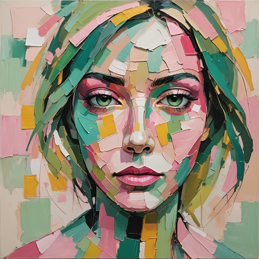 Abstract painting - AI Generated Artwork - NightCafe Creator