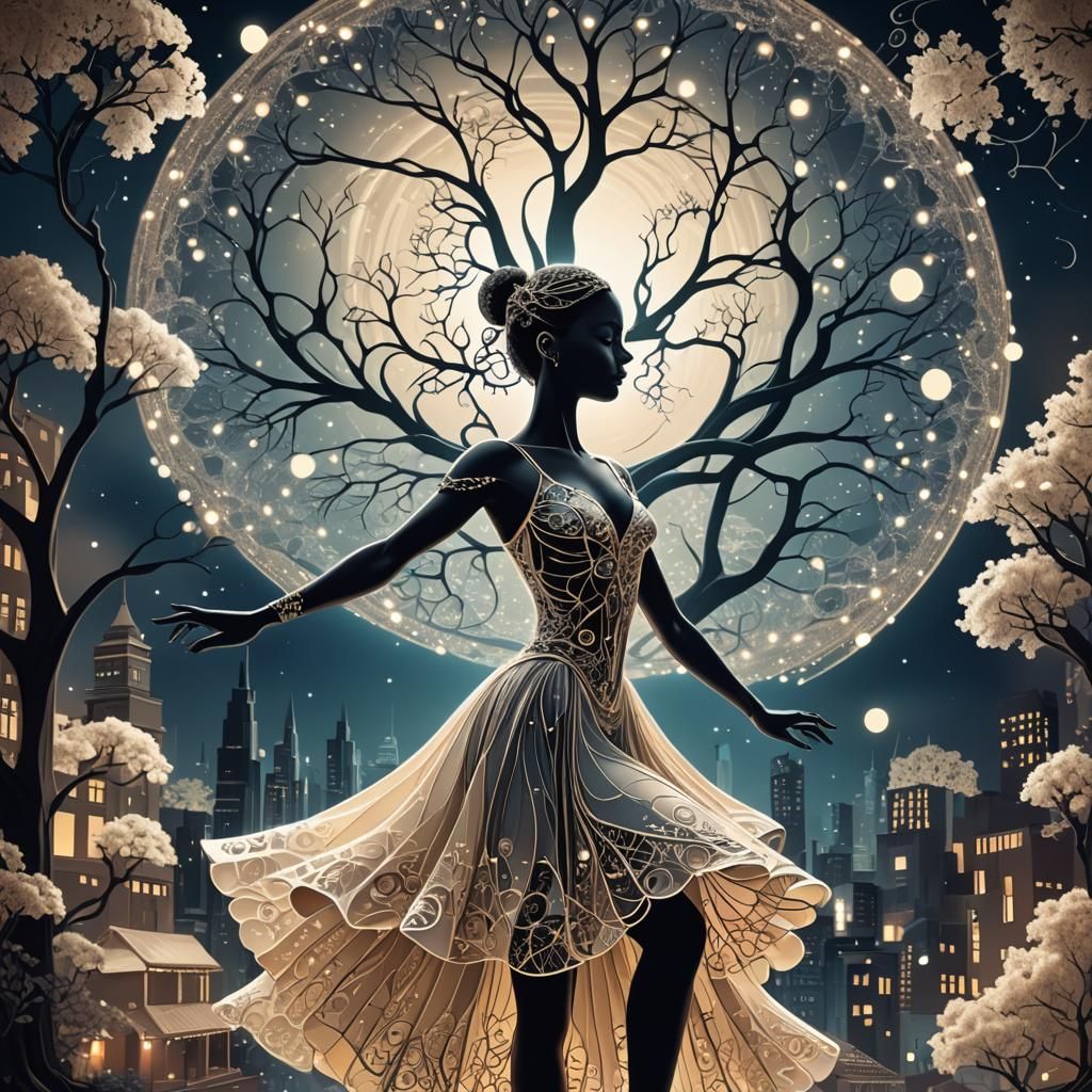 The Tree of Ballet. - AI Generated Artwork - NightCafe Creator