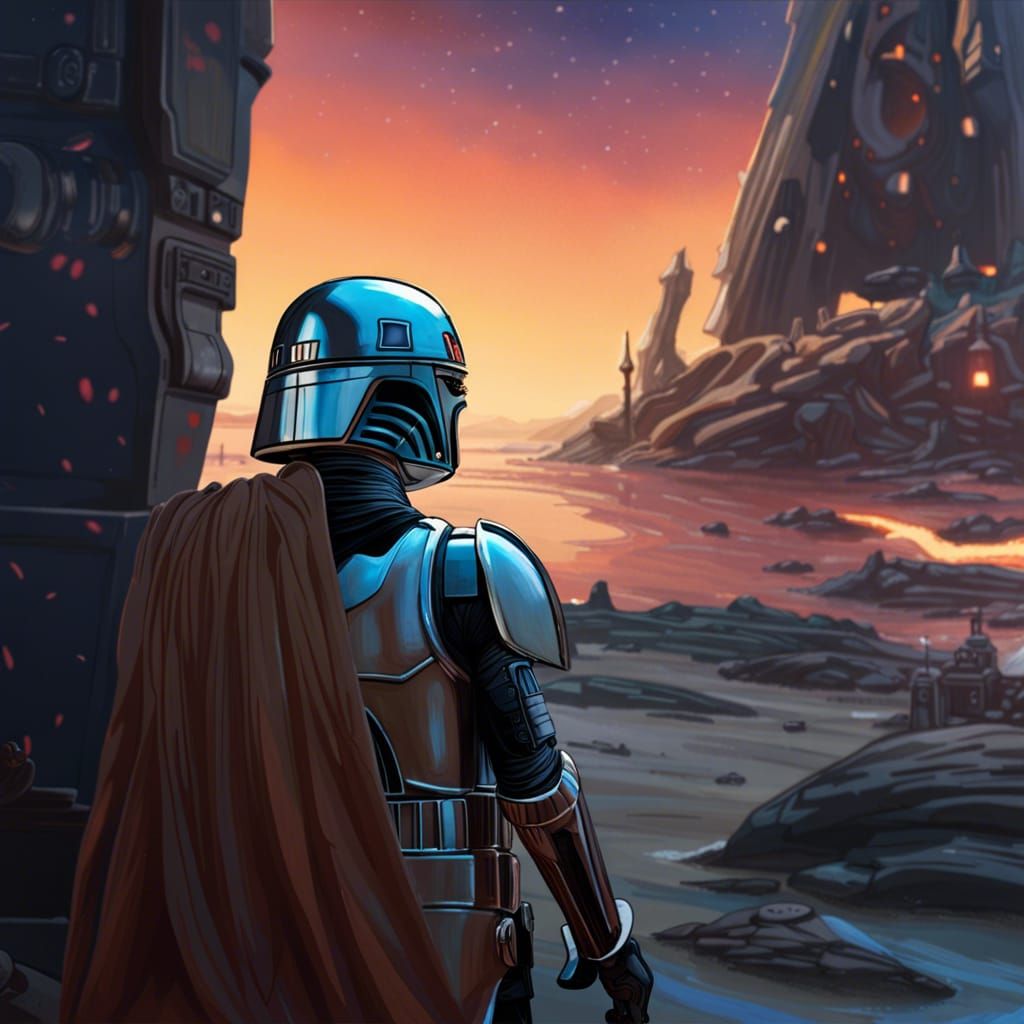 Embo (Star Wars) watching the Battle of Umbara from a safe distance ...